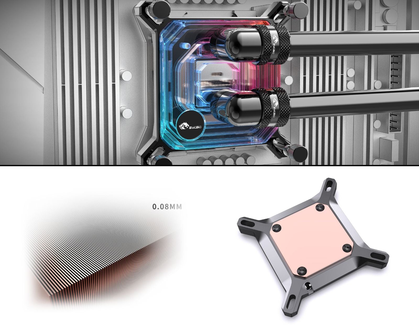 Bykski CPU-XPR-M-V3 High-Performance CPU Water Cooling Block - Featuri – BYKSKI.US