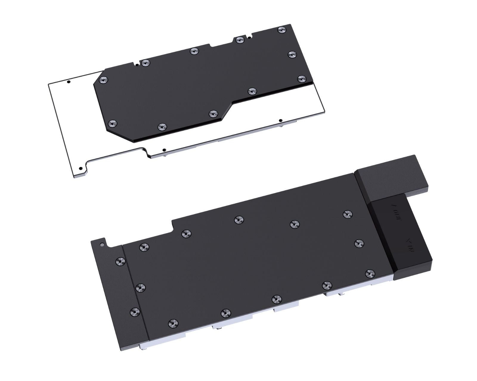 Bykski Durable Metal/POM GPU Water Block w/Active Backplate for Leadte ...
