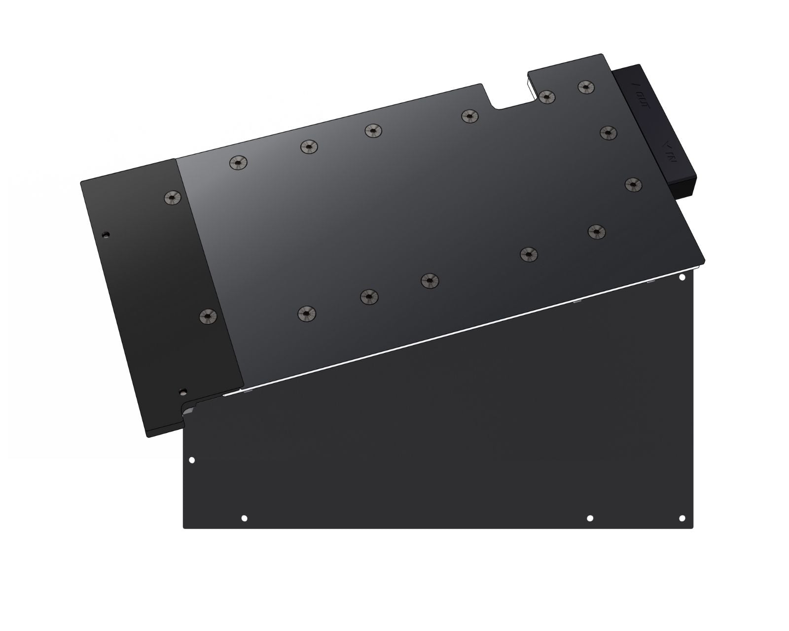 Bykski Durable Metal/POM GPU Water Block and Backplate for Zotac Gamin ...