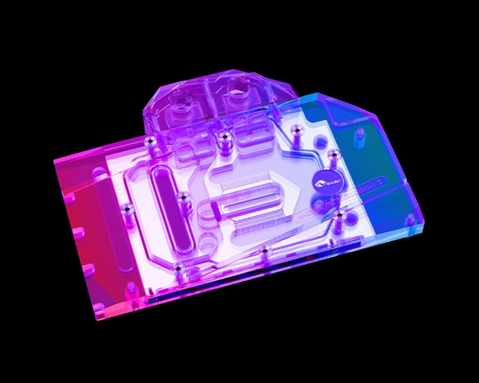 Bykski Full Coverage GPU Water Block and Backplate For Bykski Full Coverage GPU Water Block and Backplate For