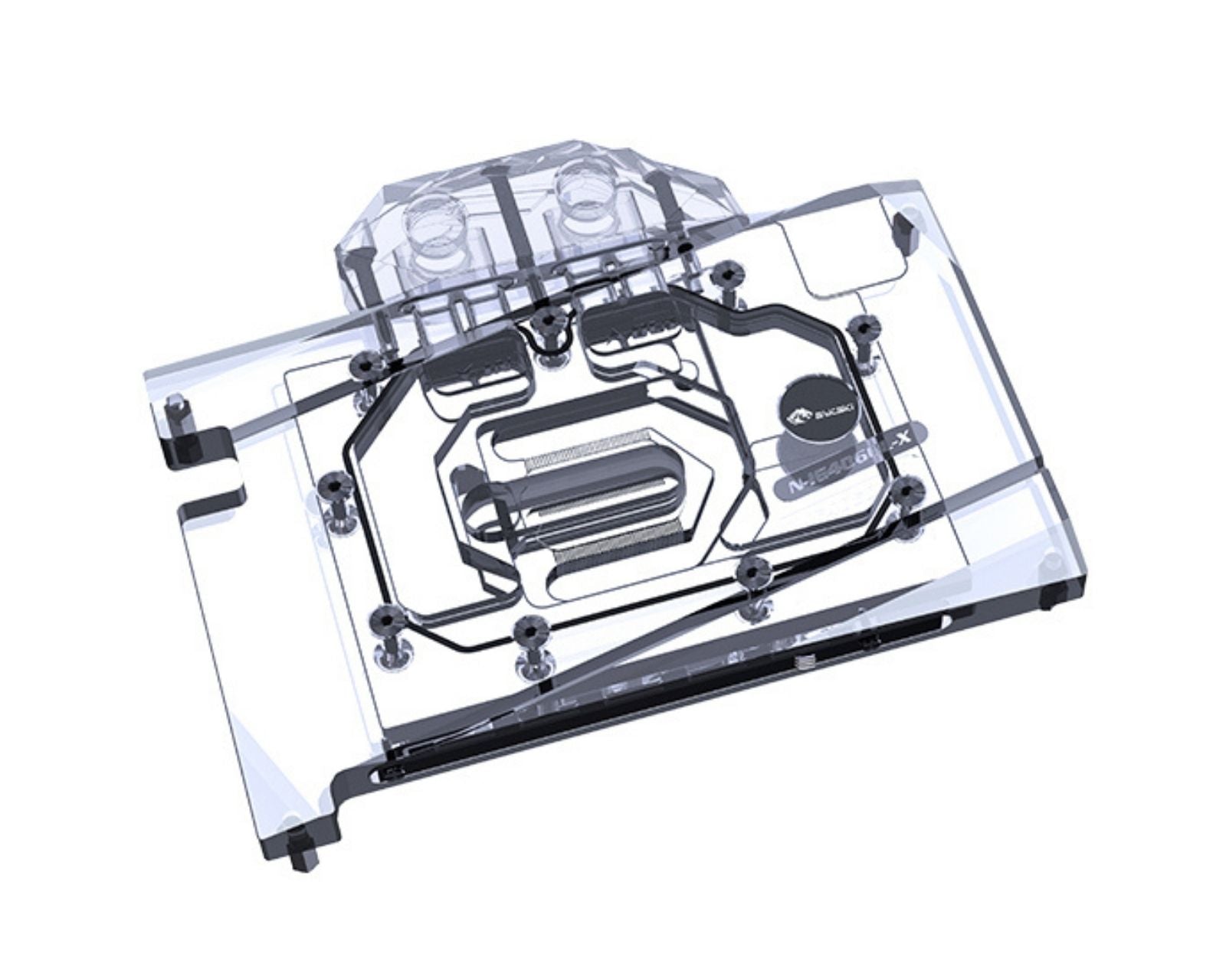 Bykski Full Coverage GPU Water Block and Backplate For iGame/ColorFire ...