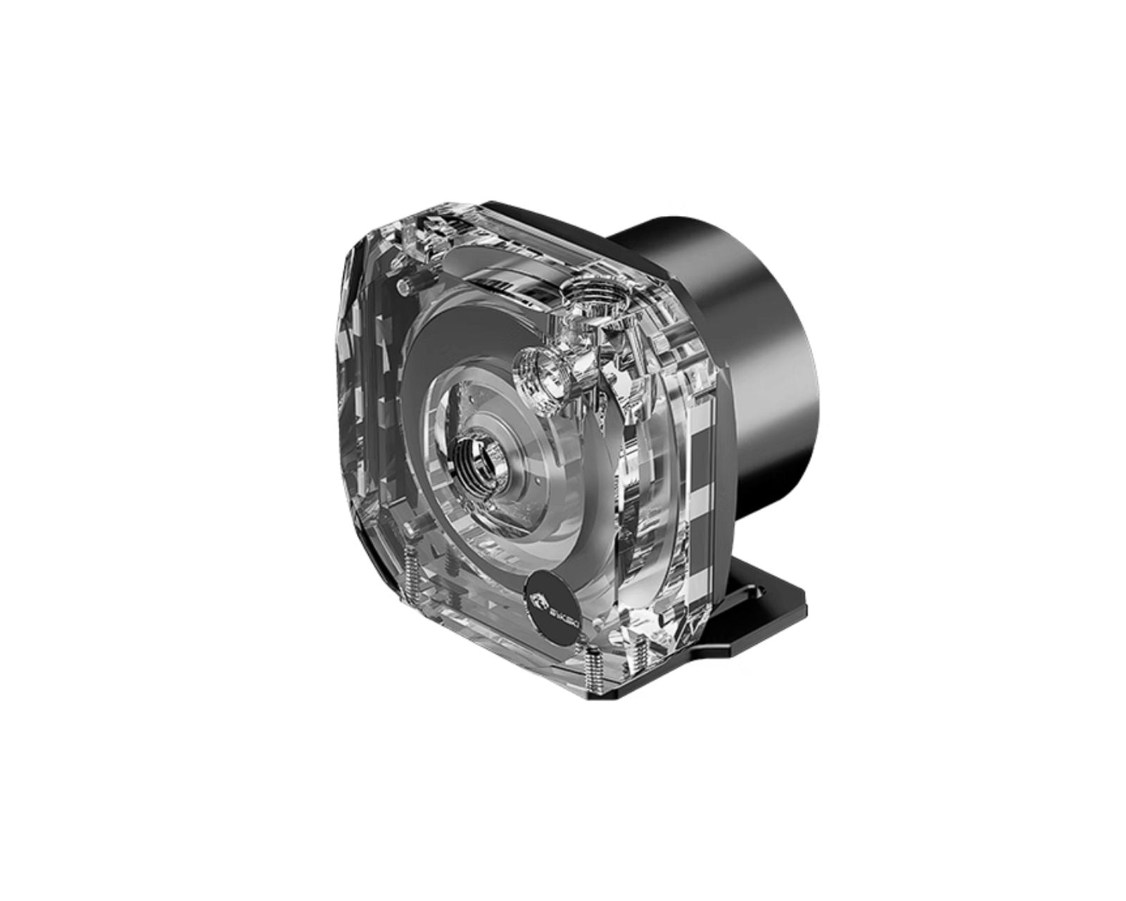 Bykski PMS6 Armored Liquid Cooling 12V Pump - PWM Enabled - PMMA w/ 5v ...