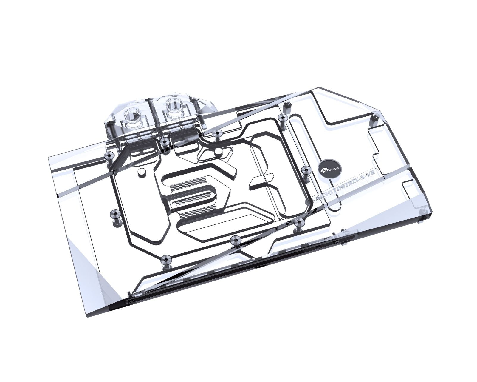 Bykski Full Coverage GPU Water Block and Backplate For ASUS ROG STRIX ...