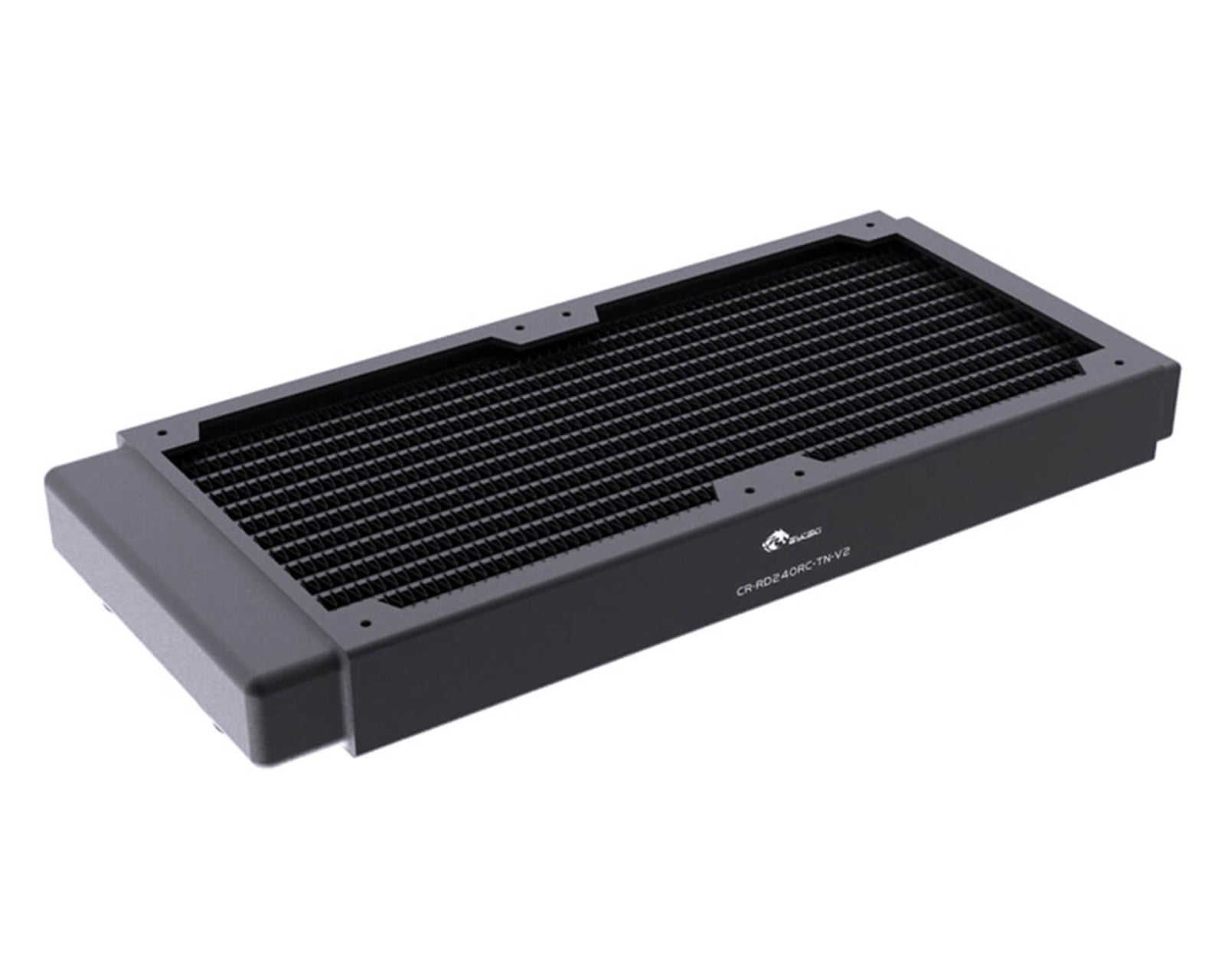 Bykski 240mm x 30mm RC Series Radiator, 120mm x 2, Dual Fan (CR-RD240R ...