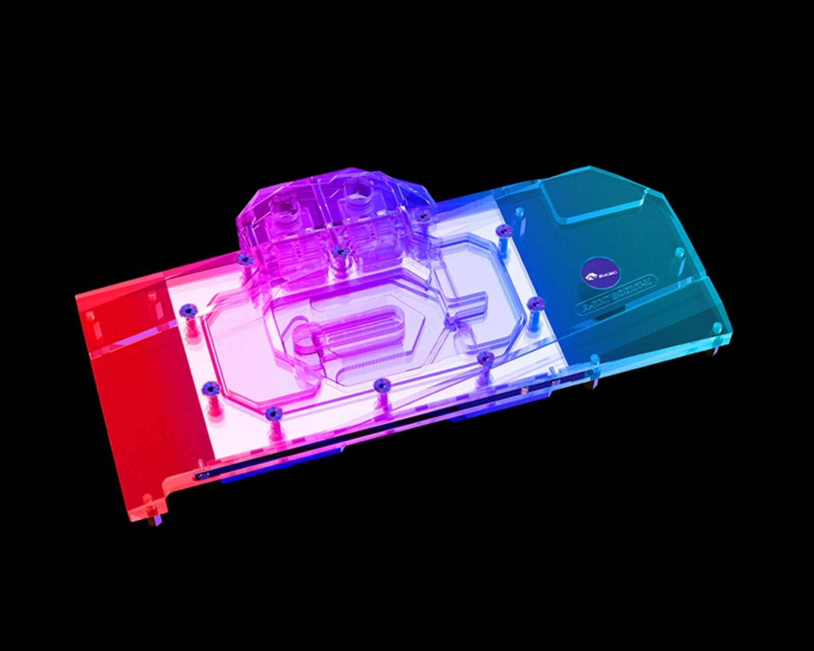 Bykski Full Coverage GPU Water Block and Backplate For AMD Radeon RX 7 ...