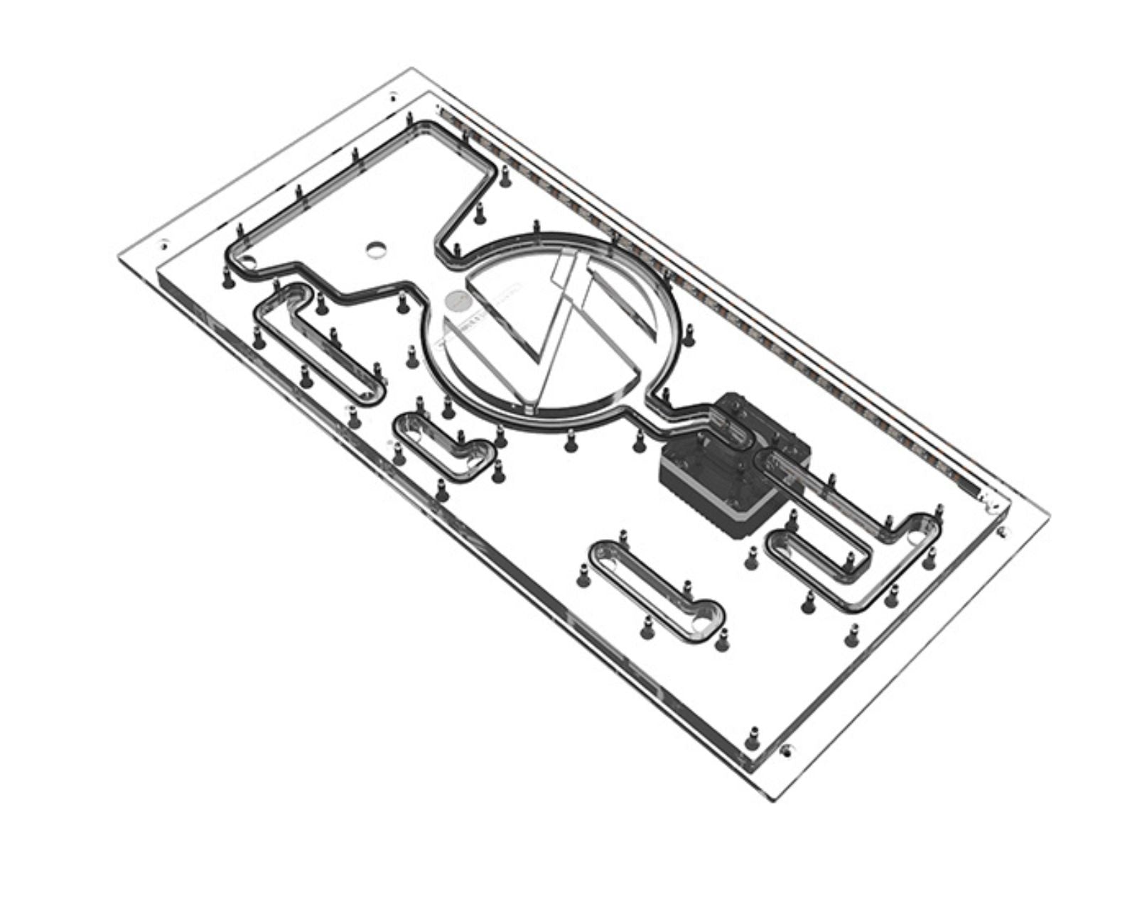 Bykski Distro Plate For LIAN LI O11 DYNAMIC EVO XL (Front Mount) - PMM ...