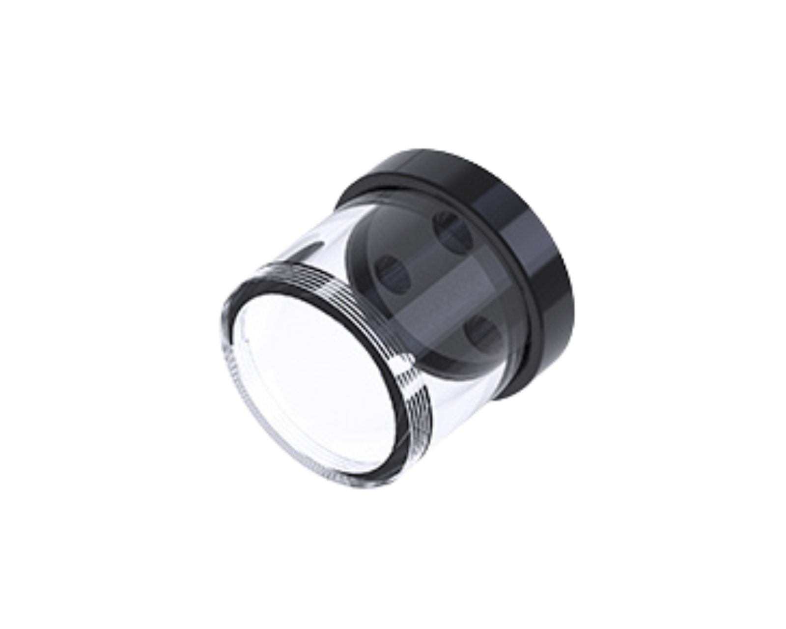 Bykski 60mm Add-On Reservoir Acrylic Tube/Mounting Kit, Available in 4 ...