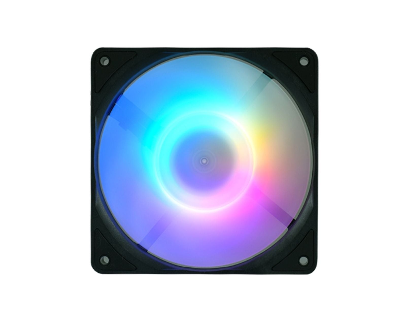 Bykski 9 Blade High Volume 120mm PWM - 5V Addressable RGB(RBW) LED Fan ...