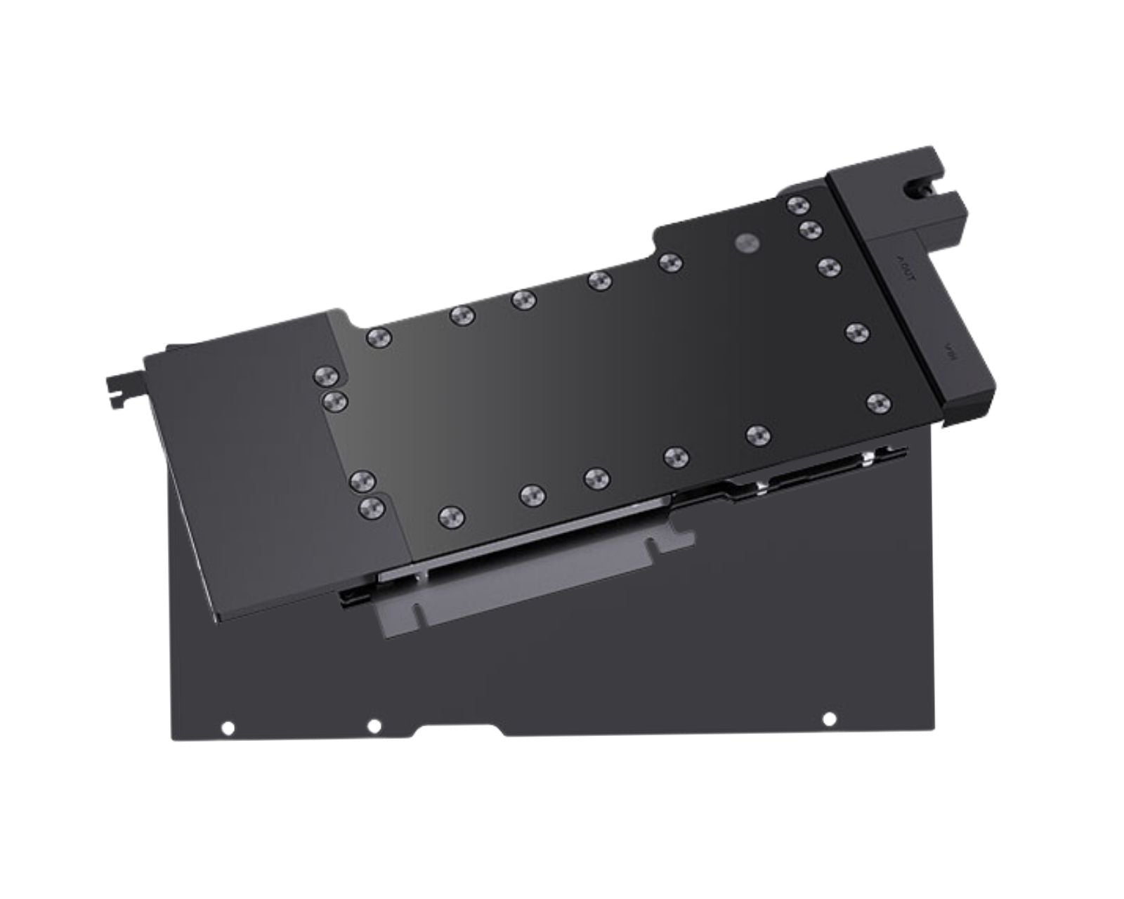 Bykski Durable Metal/POM GPU Water Block and Backplate For NVIDIA TESL ...