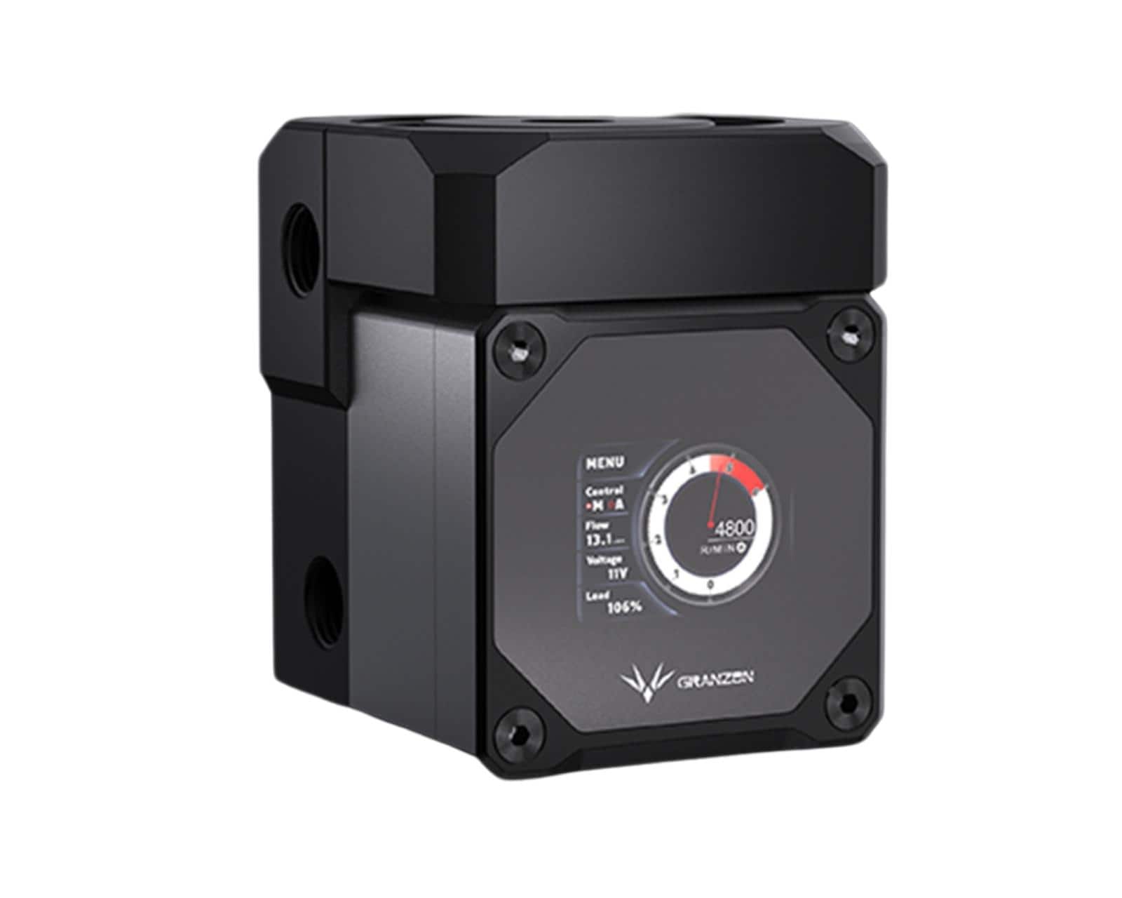 Granzon 100mm Reservoir/PWM DDC Pump Combo, Digital Display(GFMB-100 ...