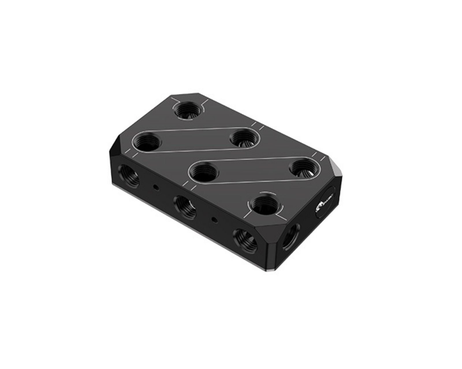 Bykski Versatile POM Fluid Distribution/Routing Block Engineered For 2 ...