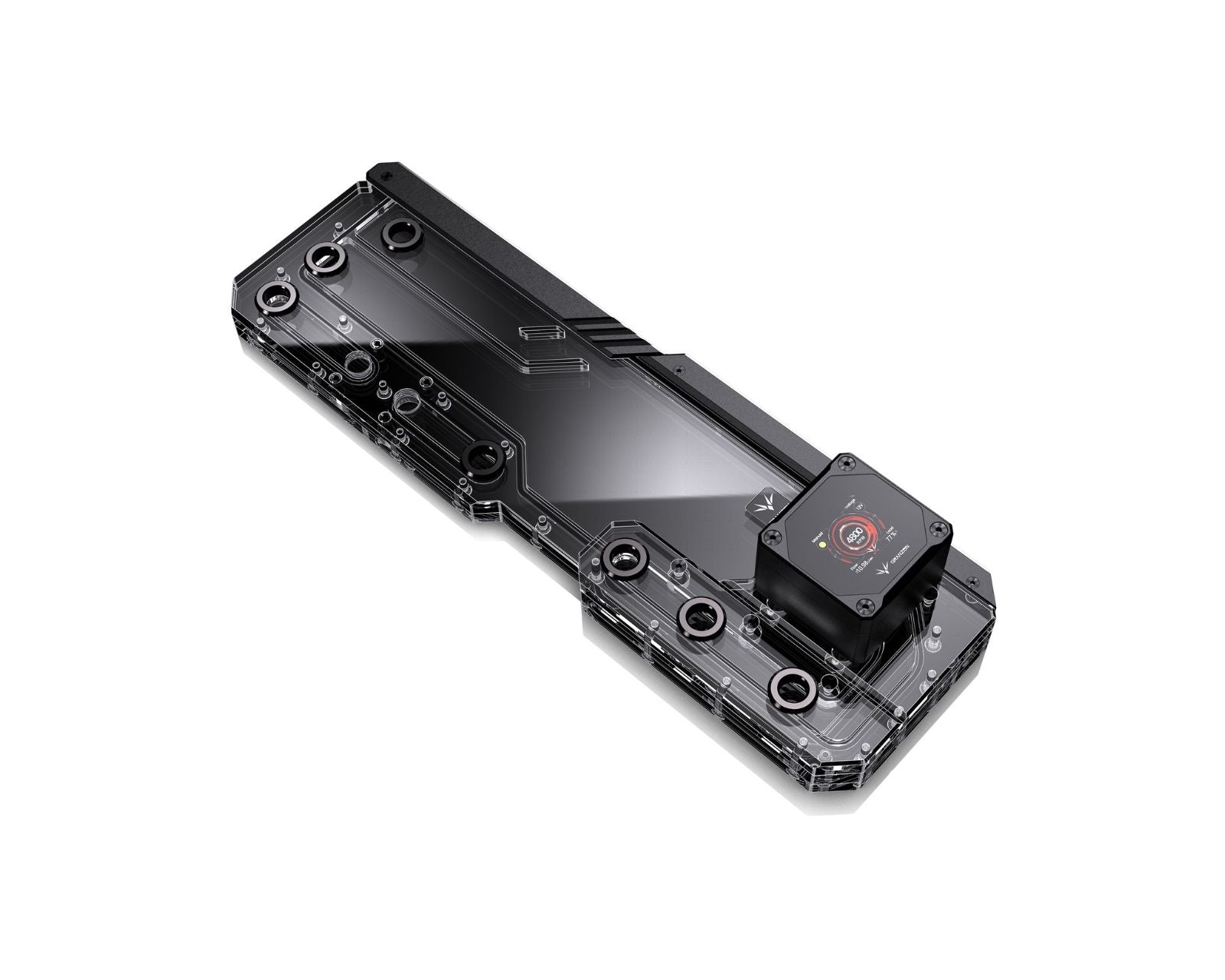 Granzon Distro Plate for ASUS ROG Hyperion GR701 PMMA w/ 5v Addressabl ...